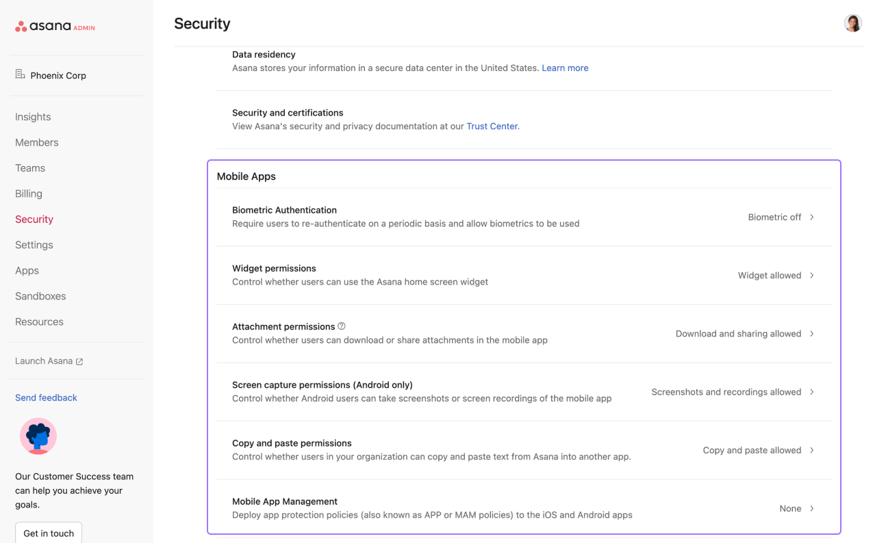 Mobile Apps Security Permissions