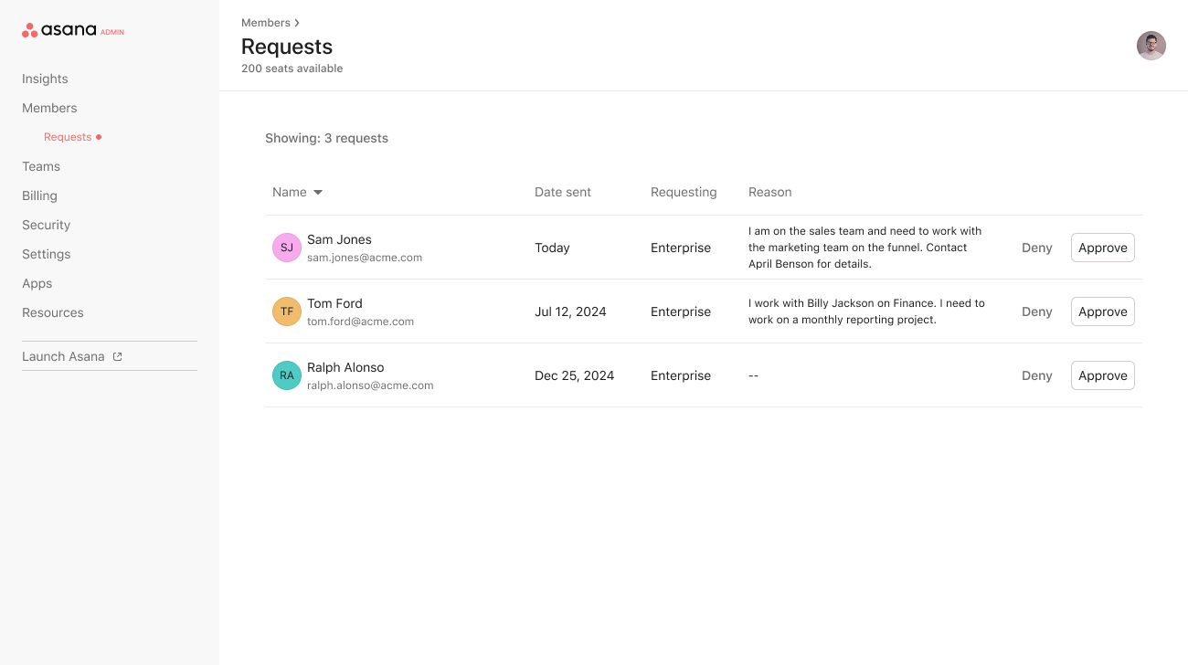 View Only Licenses in Asana