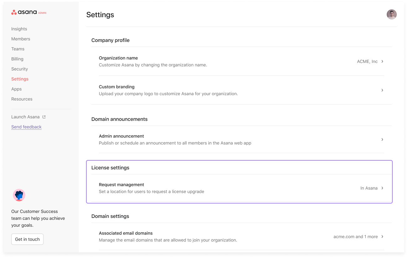 View Only Licenses in Asana