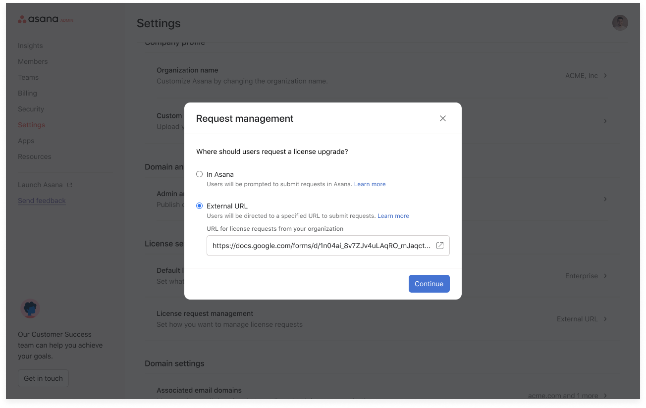 View Only Licenses in Asana