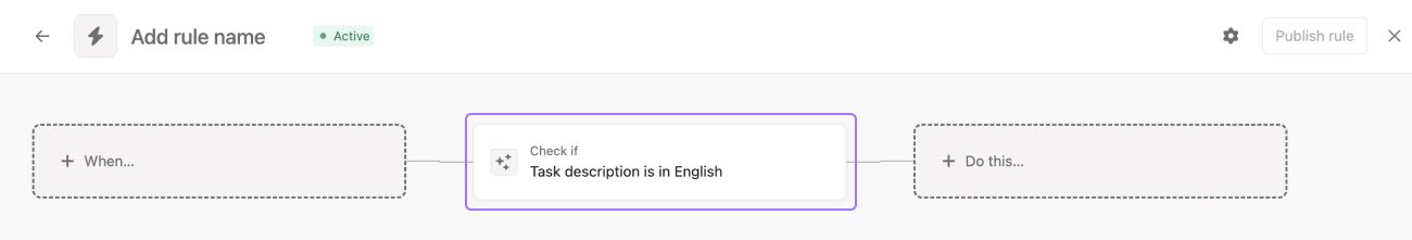 Create Smart workflows with Asana AI Studio